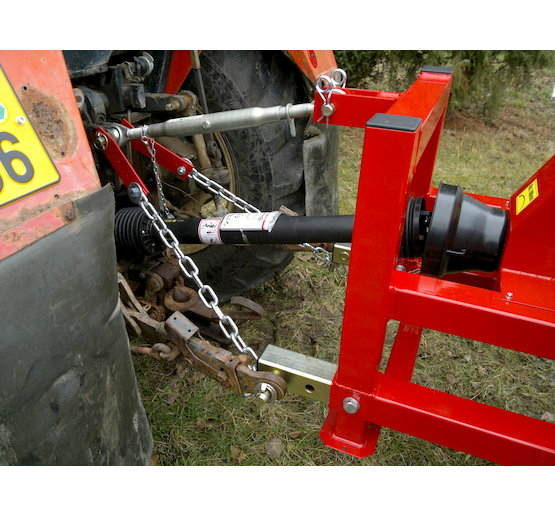 Safety chains for 3-point hitch category 2